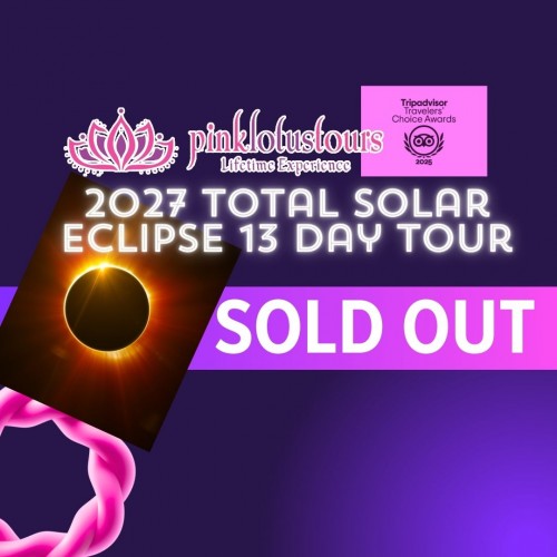 Pink Lotus Egypt Tours - Total Solar Eclipse 2027 13 Days Red Sea